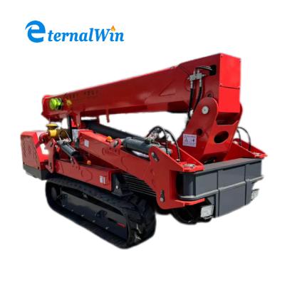 China Electric Diesel Spider Crawler Crane 1.2-12 Ton Telescopic Boom Mini Crane for sale