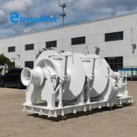 China Steel Rope or Chain Marine Hydraulic Winching Machine with Double Drums for sale