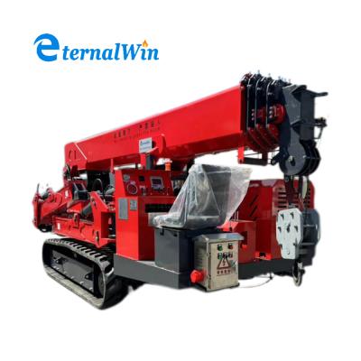 China 2.7 Ton Spider Crawler Crane with 100 Tons Lifting Capacity for sale