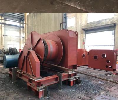 China Marine Hydraulic Winch Electric Manual Control 20-30m/min 7.5-45KW for sale