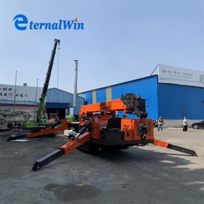 China 11 M Max Working Radius 3 Ton Spider Crane for Versatile Lifting and Performance for sale