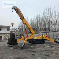 China 3 Ton Spider Crawler Crane for Narrow Construction Spaces for sale
