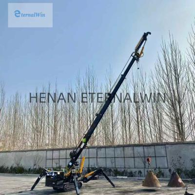 China 3-12 Ton Remote Control Spider Crawler Crane for Construction for sale