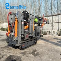 China 8 Ton Spider Crawler Crane 15m Lifting Height 9.6m Jib Remote Control for sale