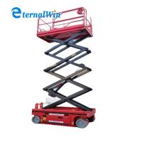 China Steel Electric Lifting Platform with Customized Lifting Height and Safety System Emergency Stop Button for sale
