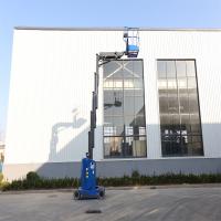China Working Height 7.2 to 10.6 meters Electric lifting platform providing Customized platform size optimized for and lifting operations for sale
