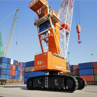 China Mobile Harbour Crane 50 Tonnes Capacity 20 M Lifting Height CE Certified for sale