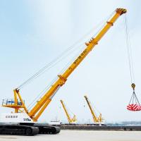 China Mobile Harbour Crane 20m Lifting Height 50 Tonnes Capacity Electric or Hydraulic Power for sale