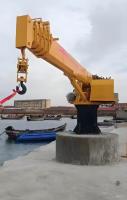 China Mobile Harbour Crane 50 Tonnes Capacity 50 M Outreach 360° Rotation for sale