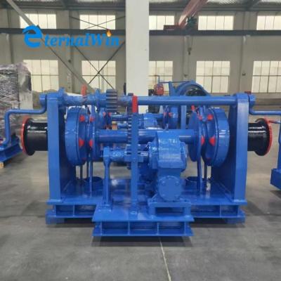 China Customizable Marine Hydraulic Winch 400-1000mm Drum Length 10m/min Rated Speed Heavy Duty for sale