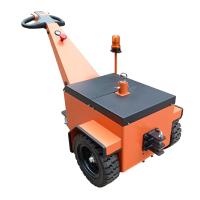 China Hand Electric Tow Tractor Walkie Tractor 20000kg Capacity 2-3km/h Drive Speed Heavy Duty for sale