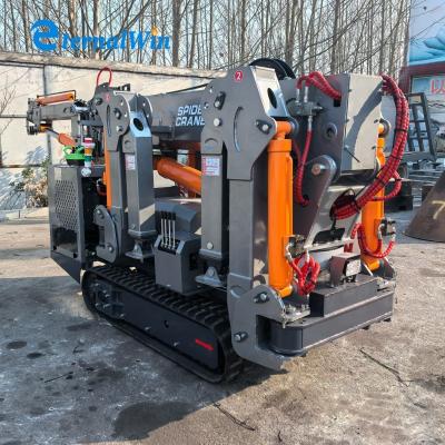 China Changchai Euro 5 Diesel Engine Spider Crawler Crane 5ton Capacity Double Power Supply for sale