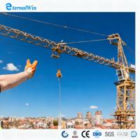 China Self-erecting Hammerhead Tower Crane with Overload Protection and Remote Control for Construction Sites for sale