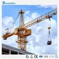 China 6 Ton 8 Ton 10 Ton Mobile Tower Crane Fixed Tower Crane CE Approved 40m Height for sale