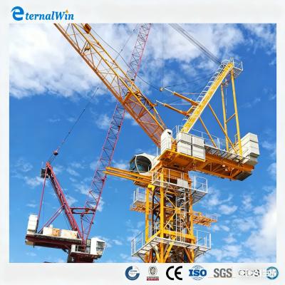 China 6 Ton 8 Ton 10 Ton Mobile Tower Crane Fixed Tower Crane CE Approved 40m Height for sale