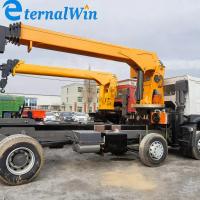 China Truck Mounted Crane Telescopic Boom 360 Rotation 3 to 20 Ton Capacity CE ISO for sale