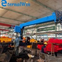 China Heavy Duty Truck Mounted Crane 8 Ton 16 Ton.m Straight Boom Knuckle Boom Crane for sale