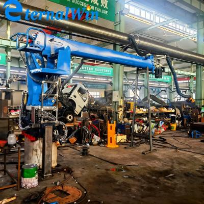 China Heavy Duty Truck Mounted Crane 8 Ton 16 Ton.m Straight Boom Knuckle Boom Crane for sale
