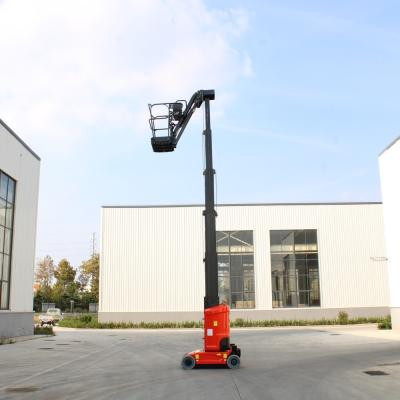 China Electric Lifting Platform Boom Lifter 200kg Load Capacity 7.2-10.6m Working Height for sale