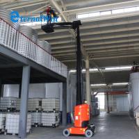 China Custom Electric Lifting Platform 200kg Load Capacity 0.7-3.6kmh Travel Speed Anti-slip Surface for Warehouse for sale
