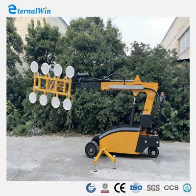 China 800kg Vacuum Glass Gripper 360 Degree Rotation Industrial Glass Lifter 380V 220V for sale