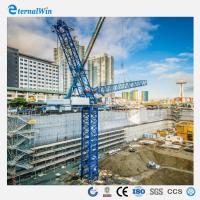 China Heavy Duty Hammer Head Tower Crane 6t Wireless Remote Control Construction for sale