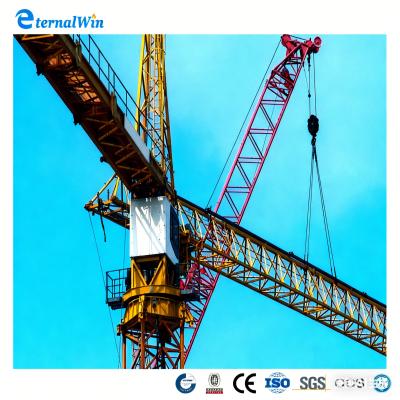 China Self Erecting Tower Crane 1t to 20t Capacity Mobile Small Construction Crane for High Rise Building for sale