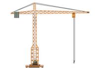 China Flat Top Tower Crane QTZ Series 8t Construction Lifting Equipment for High Rise Building for sale