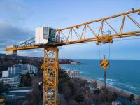 China Flat Top Tower Crane QTZ Series 8t Construction Lifting Equipment for High Rise Building for sale