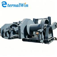 China Marine Accommodation Ladder Gangway Winch 1-3 Ton Capacity with 13m/min Rope Speed and 3kW Motor for sale