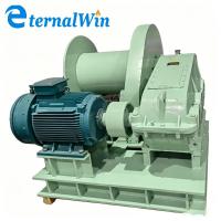 China Marine Accommodation Ladder Gangway Winch 1-3 Ton Capacity with 13m/min Rope Speed and 3kW Motor for sale