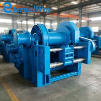 China Electric Marine Anchor Winch | Single/Double Drum Ship Windlass For Vessel & Offshore Platform for sale
