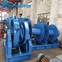 China Electric Marine Anchor Winch | Single/Double Drum Ship Windlass For Vessel & Offshore Platform for sale