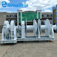 China Marine Electric Winch 20m/min Speed 8mm to 60mm Wire Rope Diameter 1ton to 100ton Rated Load for sale