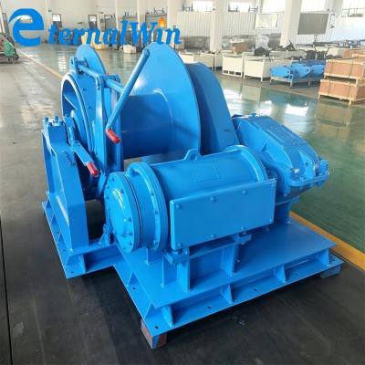 China Marine Electric Winch 20m/min Speed 8mm to 60mm Wire Rope Diameter 1ton to 100ton Rated Load for sale