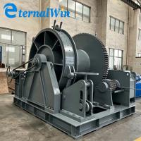 China Marine Electric Winch 20m/min Speed 1-100ton Load 50-2000m Rope Capacity Steel Construction for sale