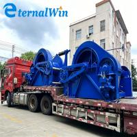 China Marine Electric Winch 20m/min Speed 8mm to 60mm Wire Rope Diameter 1ton to 100ton Rated Load for sale