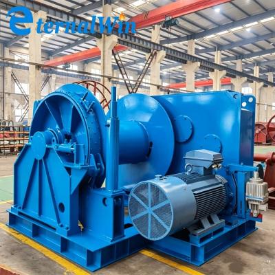 China Eternalwin 20mm Marine Anchor Windlass Electric Hydraulic 1-20ton Pulling Force for sale