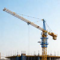 China 30 KW Motor Power Heavy Duty Tower Crane Offering Remote Control and Cabin Control Providing Performance in Construction for sale