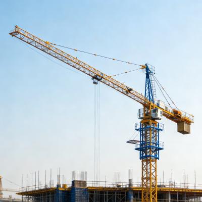China 30 KW Motor Power Heavy Duty Tower Crane Offering Remote Control and Cabin Control Providing Performance in Construction for sale