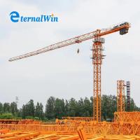 China 40m Height Portable Tower Crane Featuring 30 KW Motor Power for Diverse Construction Environments for sale