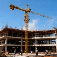China 40m Height Portable Tower Crane Featuring 30 KW Motor Power for Diverse Construction Environments for sale