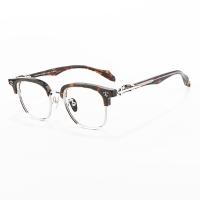 China Latest Model 8341 Half Frame Special Design Optical Prescription Presbyopia Multifocal Luxury Brand Fashion Glasses for Women's for sale