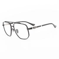 China CH8077 High Quality Oversize Titanium Pilot Solid Y2K Luxury Brand Women Custom Made Party clear Frame Glasses for Unisex Men for sale