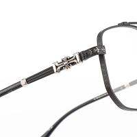 China CH8077 High Quality Oversize Titanium Pilot Solid Y2K Luxury Brand Women Custom Made Party clear Frame Glasses for Unisex Men for sale