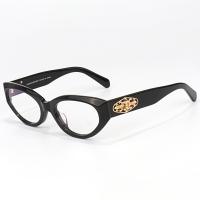 China Classic cat Eye Black Silver Brown Optical Prescription Presbyopia Multi Focus Luxury Brand Light Not Easily Deformed Glasses for sale