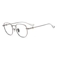 China Classic High-end Titanium Metal Butterfly Black Optical Presbyopia Solid Lightweight Glasses Factory Verified Eyewear Merchants for sale