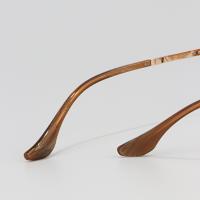 China Leisure and Artistic Circular Striped Blue Color Optical Prescription Multi Focus Buffs Luxury Brand Superior Quality Glasses for sale