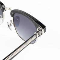 China Round Retro New Style Model Unisex Custom logo Women 2024 Luxury Brand China Manufacturers Classic Daily Wear Light Sunglasses for sale
