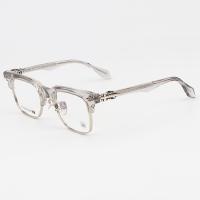 China Marble White Frame Unisex Punk Style Square Semi-Rimless Marble Print Anti-Blue Light Blocking Prescription Reading Glasses for sale